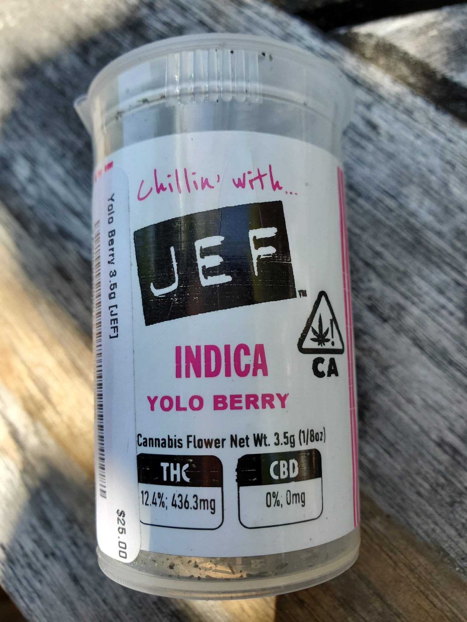 Yolo Berry Jef Brand Strain Review